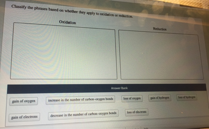 Solved Classify the phrases based on whether they apply to | Chegg.com