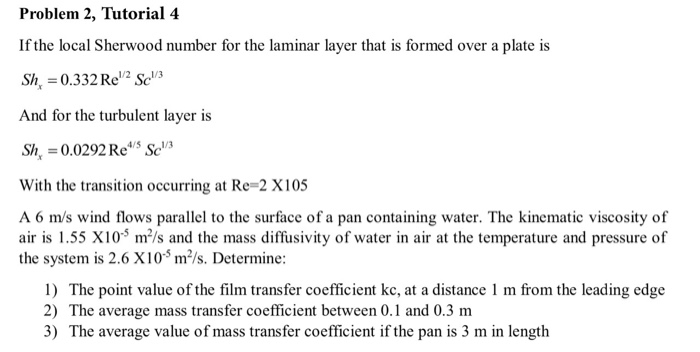 Solved As described in problem 2 in tutorial 4, a 6 m/s wind | Chegg.com