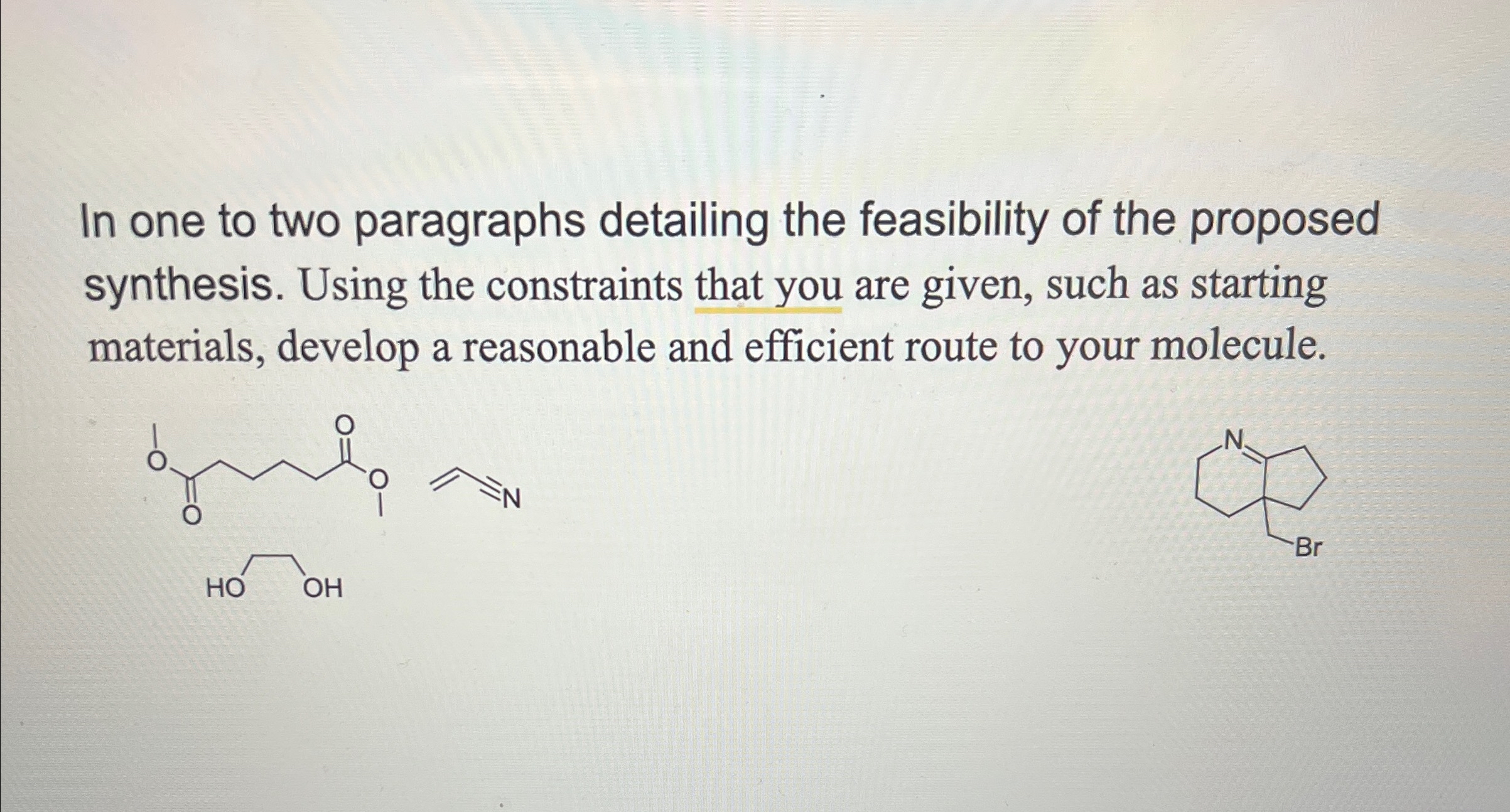 Solved • ﻿In one to two paragraphs detailing the feasibility | Chegg.com