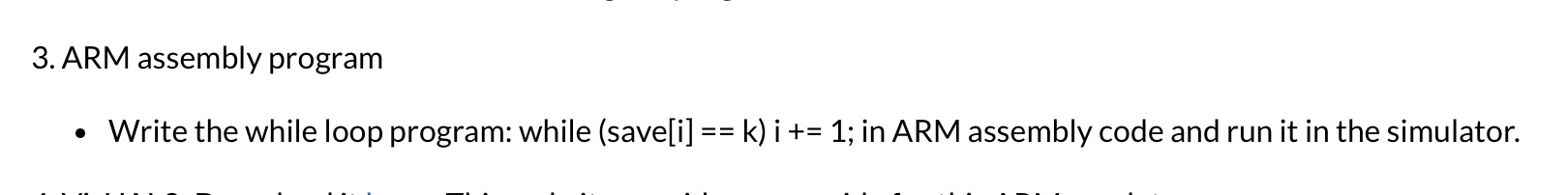 Solved by an EXPERT ARM assembly programWrite the while loop program: | Chegg.com