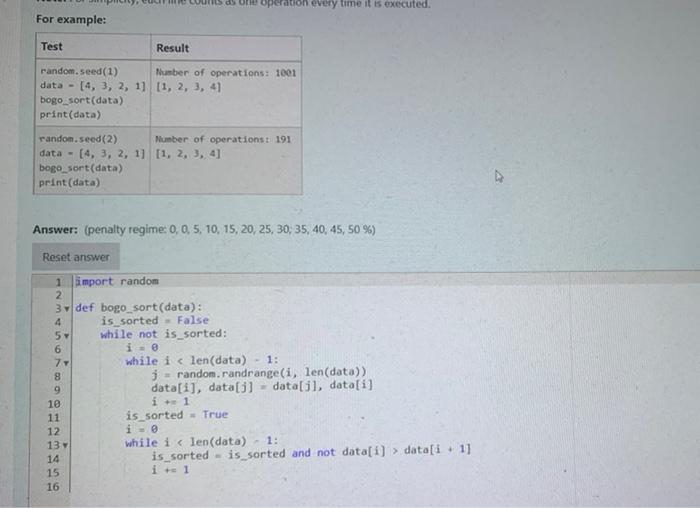 Solved Given the following function; import random def | Chegg.com