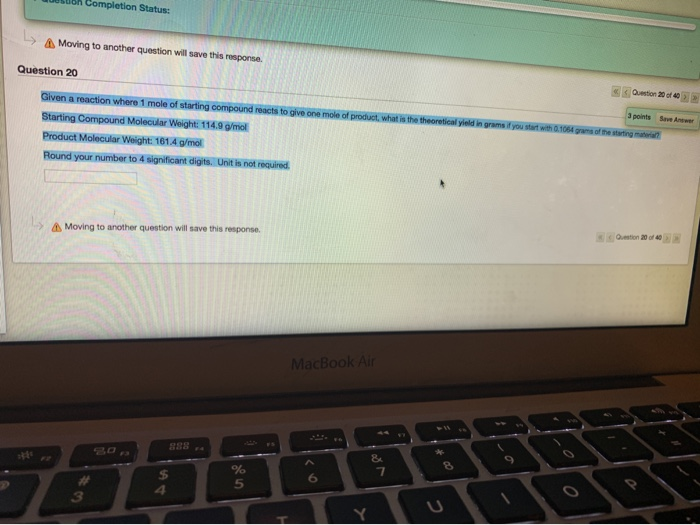 Solved wor Completion Status: Moving to another question | Chegg.com