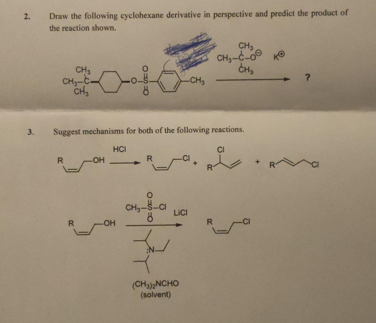 Solved Draw the following cyclohexane derivative in | Chegg.com