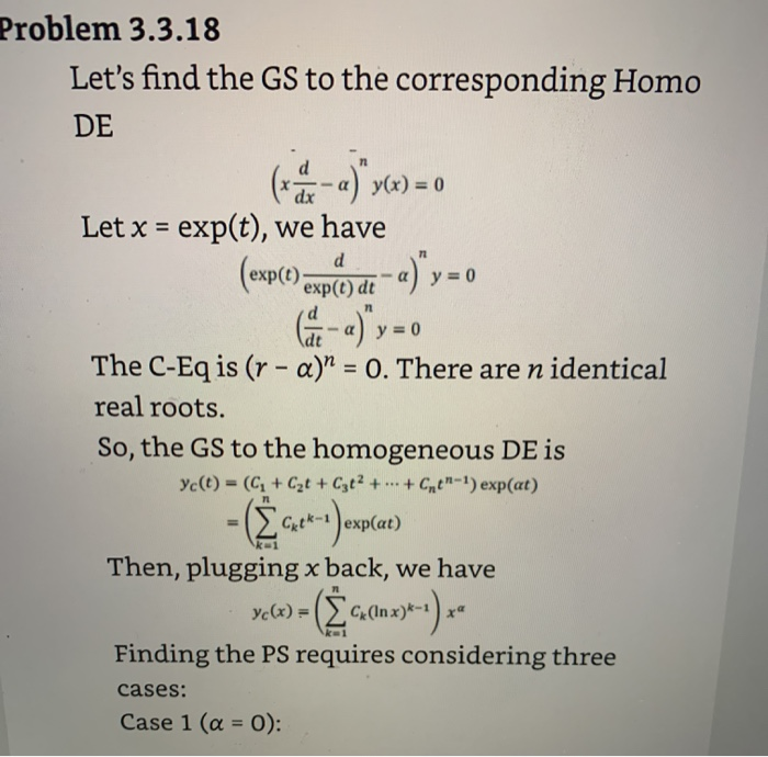 Solved Problem 6.1 (Problem 3.3.18 on P185): Find the GS of | Chegg.com