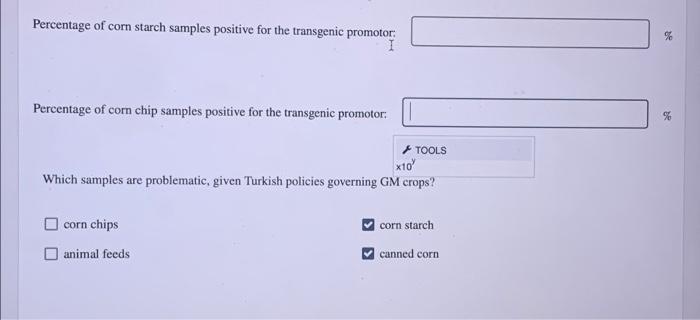 Solved In Turkey, genetically modified (GM) products can | Chegg.com