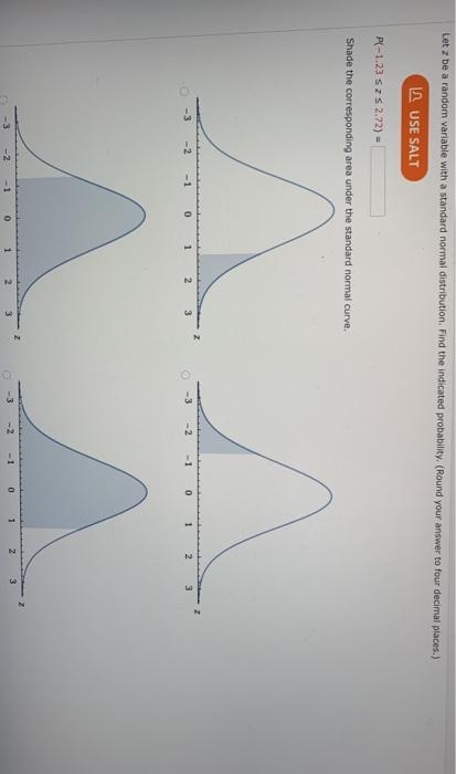 Solved Letz be a random variable with a standard normal | Chegg.com