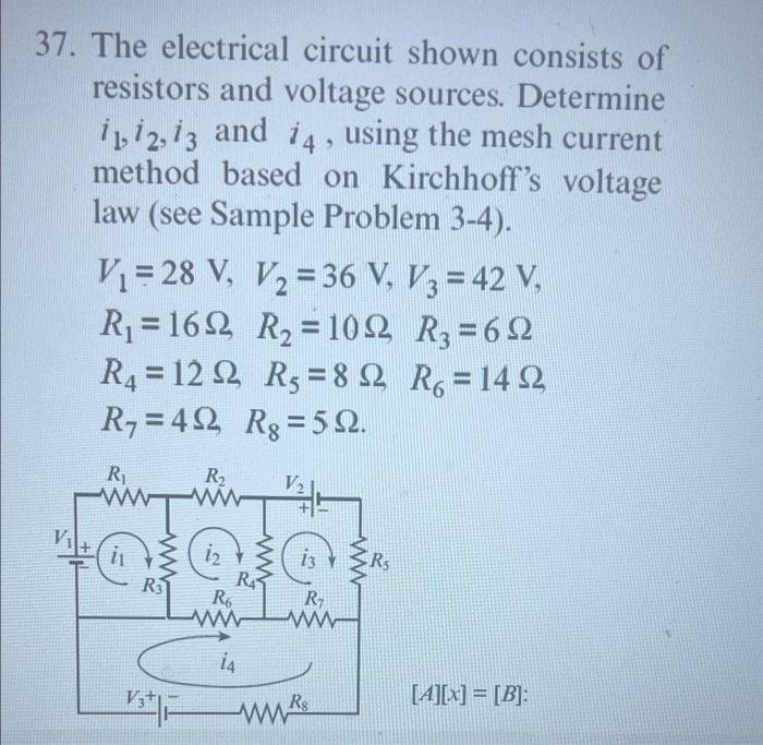 Solved The electrical circuit shown consists of resistors | Chegg.com