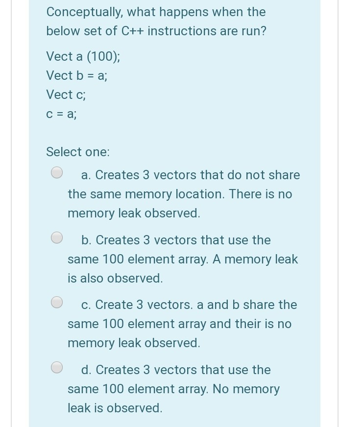 Solved A switch construct can be used with which of the | Chegg.com