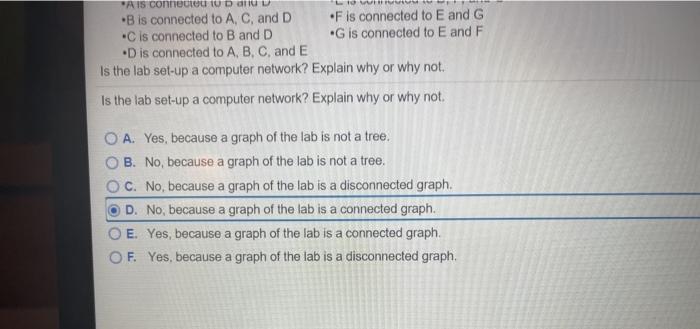Solved A computer lab has seven computers labeled A through | Chegg.com