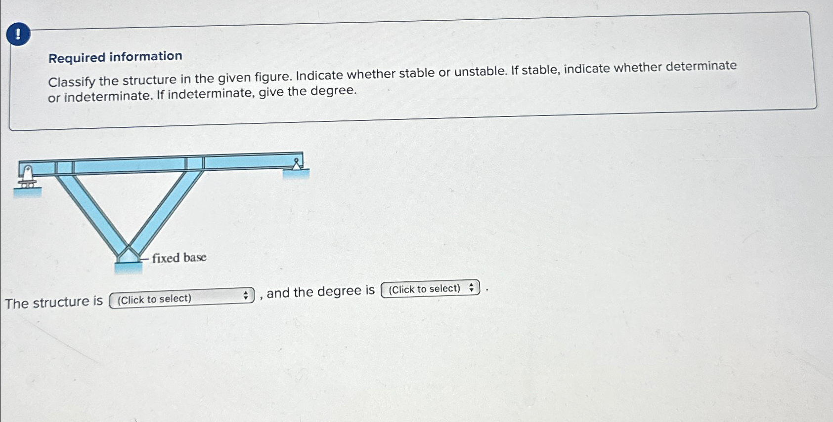 Solved !Required informationClassify the structure in the | Chegg.com