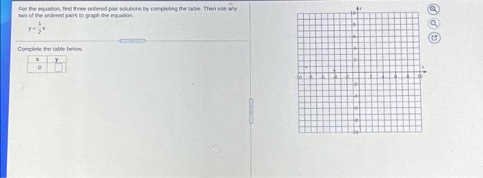 Solved Complete each ordered pair so that it is a solution | Chegg.com