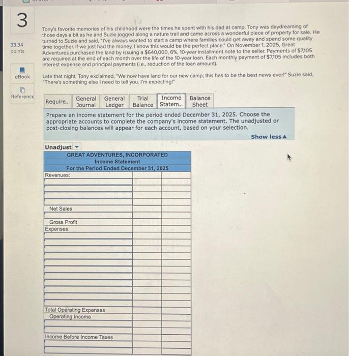 Tony's favorite memories of his childhood were the | Chegg.com