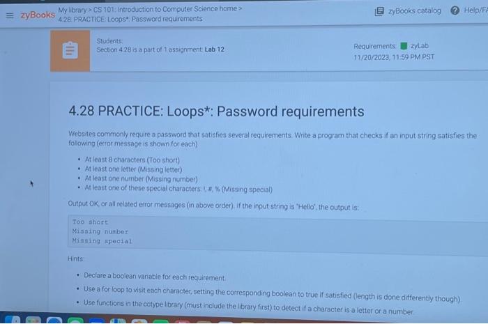Solved Students: Section 428 is a part of 1 assignment tab | Chegg.com