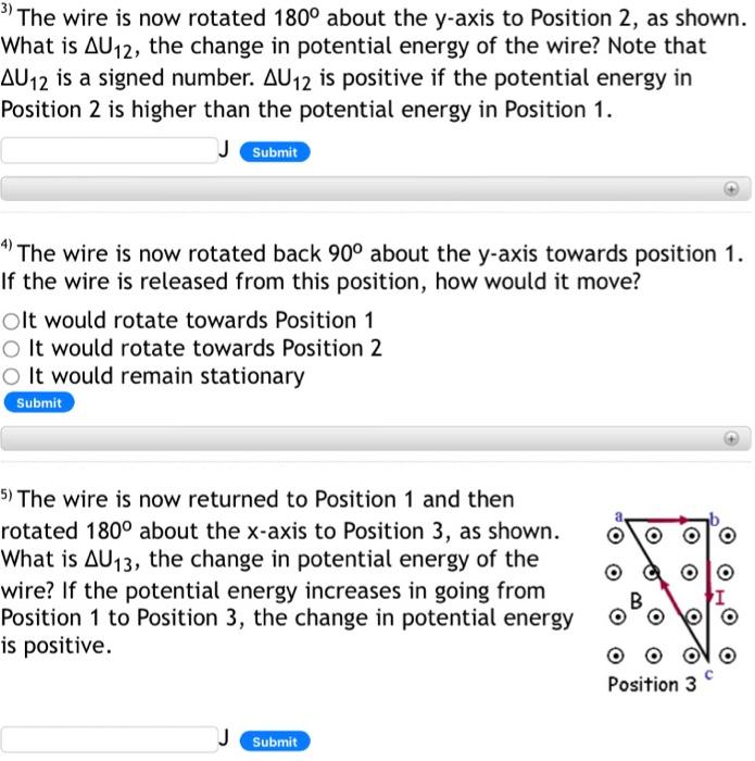 Solved A wire formed in the shape of a right triangle with | Chegg.com