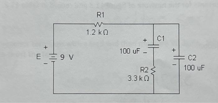 Solved (b) Assuming ideal capacitors and using measured | Chegg.com