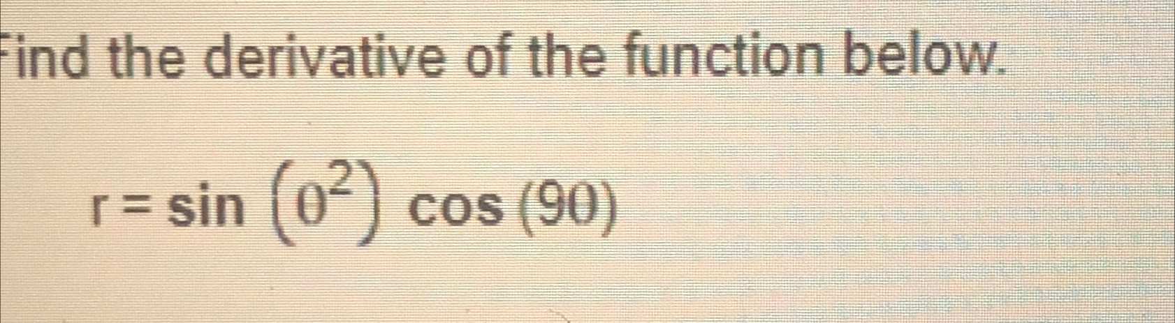 Solved ind the derivative of the function | Chegg.com