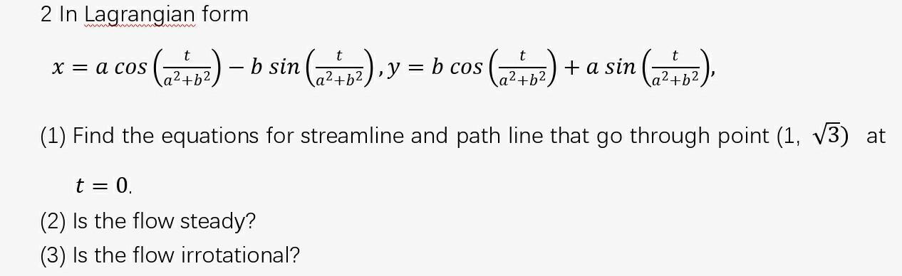 Solved 2 In Lagrangian form | Chegg.com