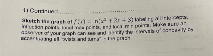 Solved please find the second derivative step by step and | Chegg.com