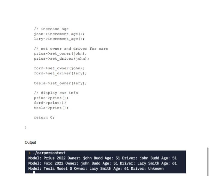 Solved Homework 11-B ( 20 points) Exercise P7.2 Implement a | Chegg.com