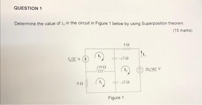 Solved Determine the value of I0 in the circuit in Figure 1 | Chegg.com