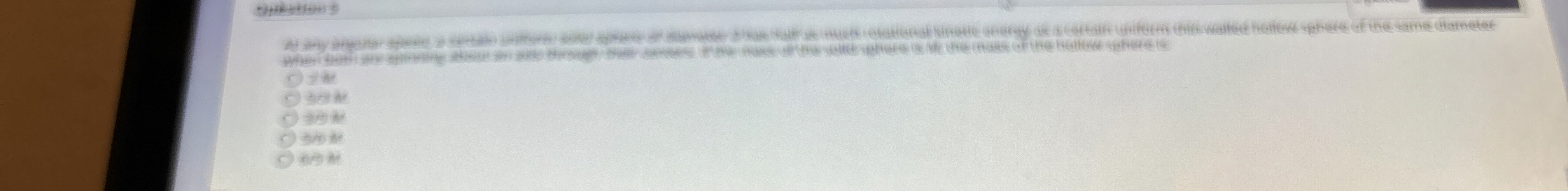 Solved At anY angular speed certain uniform solid sphere of | Chegg.com