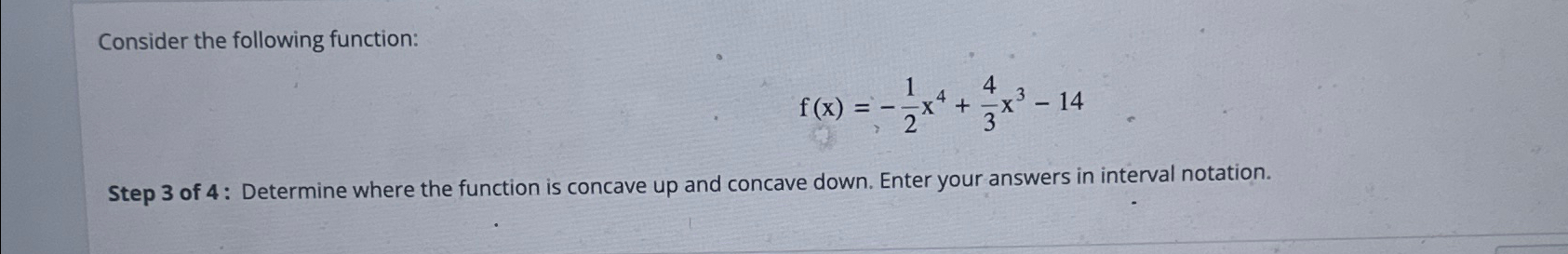 Solved Consider the following | Chegg.com