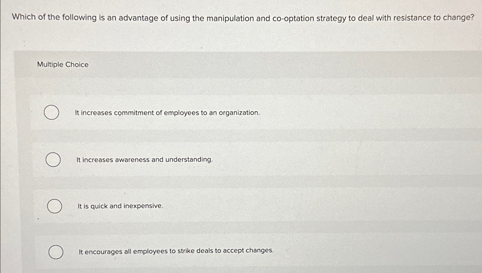 Solved Which of the following is an advantage of using the | Chegg.com