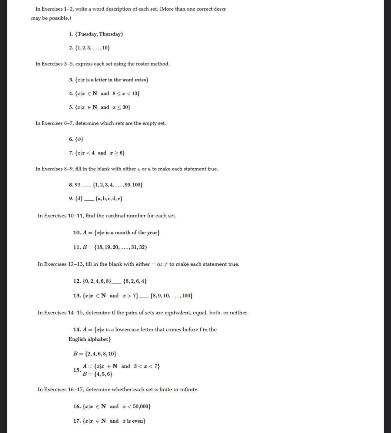 Solved All the answerIn Exercises 1-2, ﻿write a word | Chegg.com