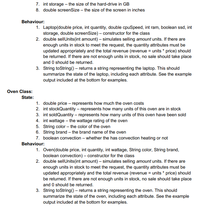 In this assignment, you will apply encapsulation, | Chegg.com