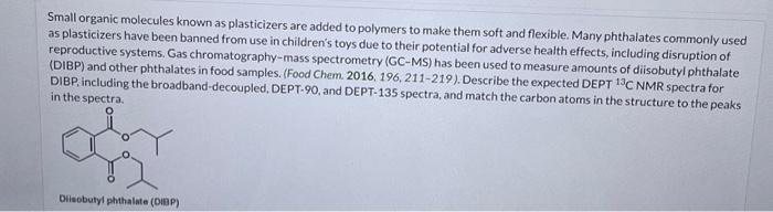 Solved The DEPT-90 spectrum exhibits hybridized region | Chegg.com