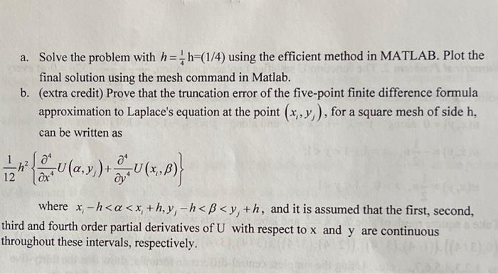 Numerical Problem 2. The function U satisfies | Chegg.com