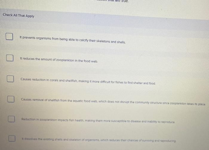 Solved select all of the following statements concerning | Chegg.com