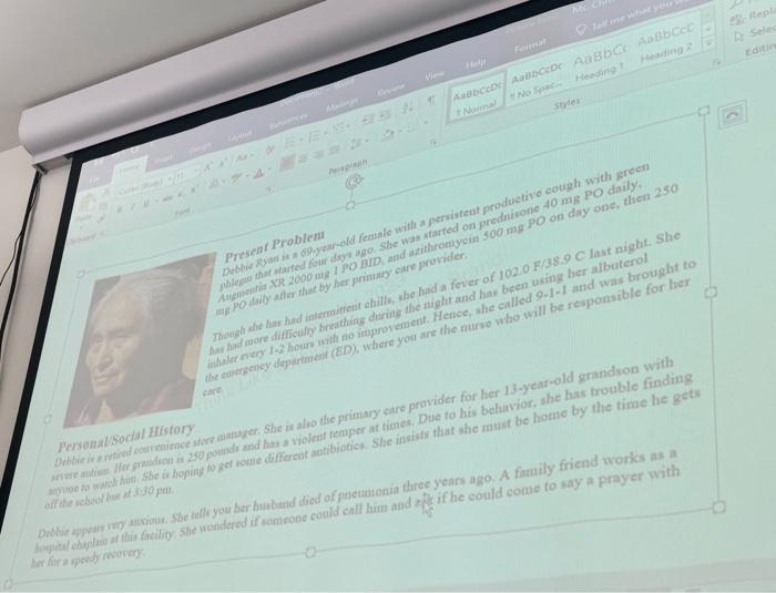 Solved what in the abcde methid can be used for this patient | Chegg.com