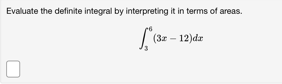 Solved Evaluate the definite integral by interpreting it in | Chegg.com