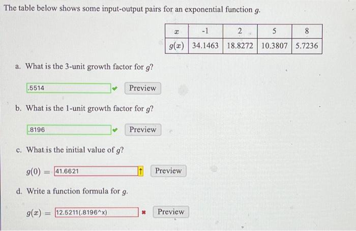 Solved The table below shows some input-output pairs for an | Chegg.com
