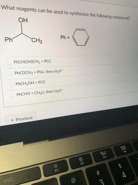 Solved What reagents can be used to synthesize the following | Chegg.com