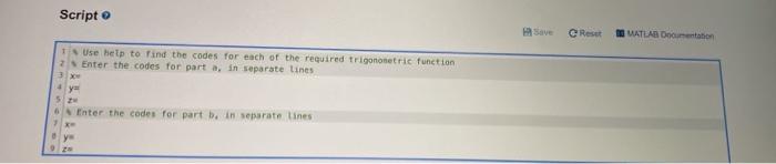 Solved Lab2 : Calculate Trigonometric functions In chapter 6 | Chegg.com