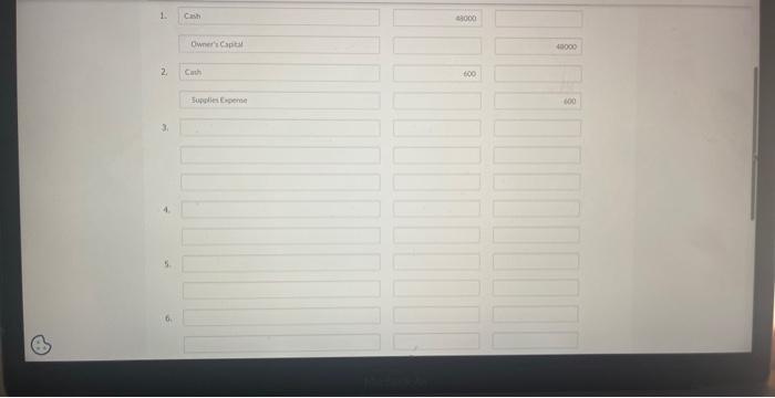 Solved Journalize the following business transactions in | Chegg.com