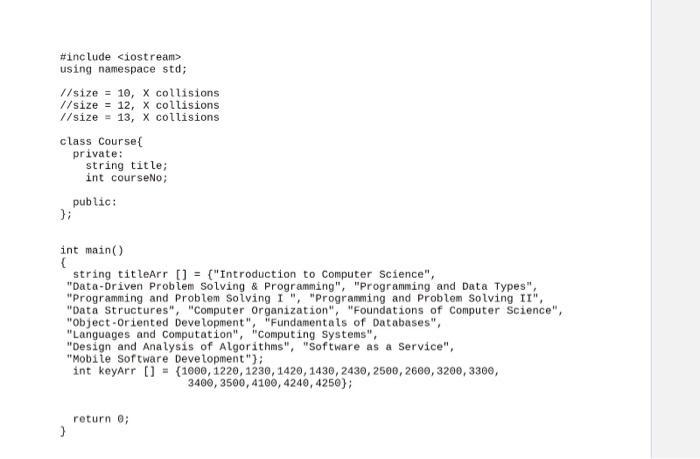 Solved DO NOT use any of the STL in your code. For this lab, | Chegg.com