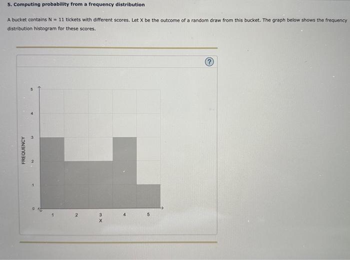 Solved 5. Computing probability from a frequency | Chegg.com