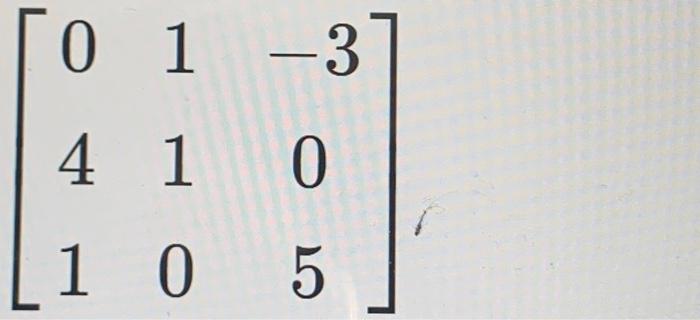 Solved inverse of a matrix | Chegg.com