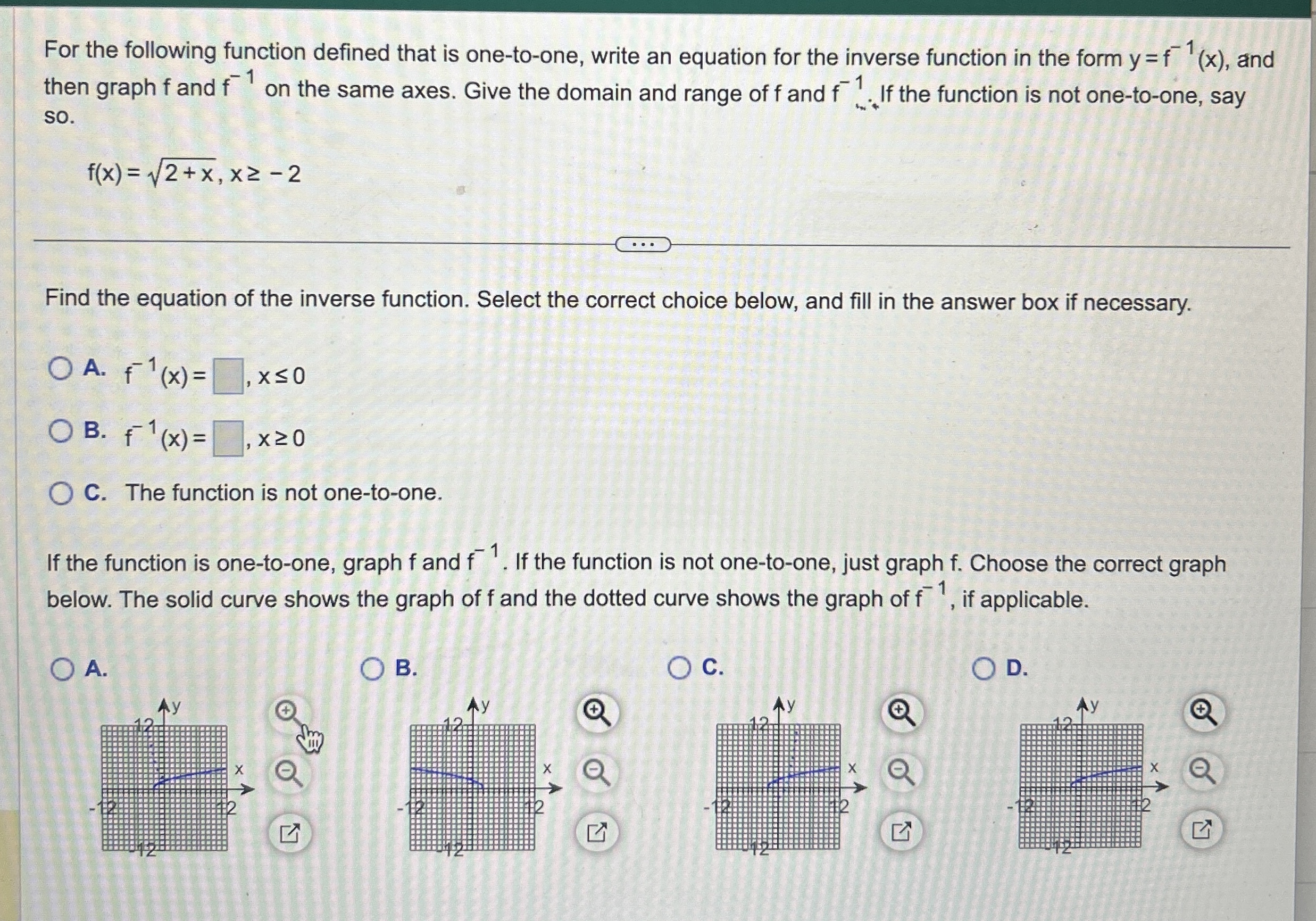 Solved For the following function defined that is | Chegg.com