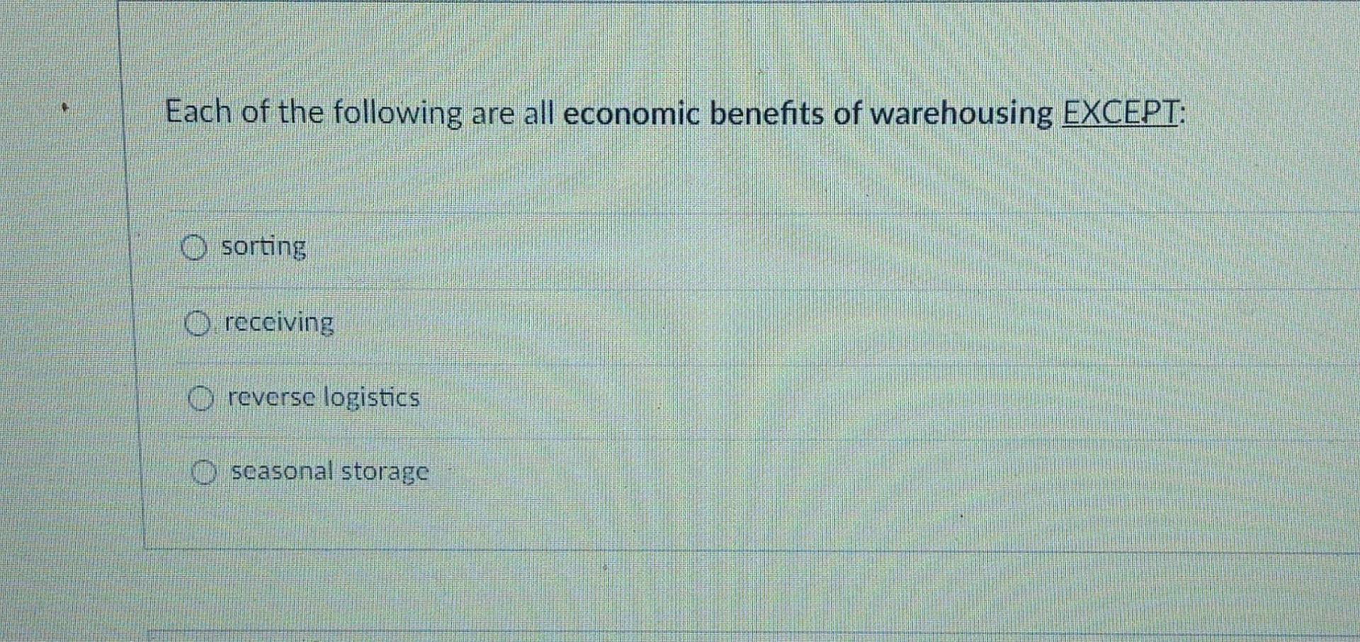 Solved involves order verification and outbound | Chegg.com