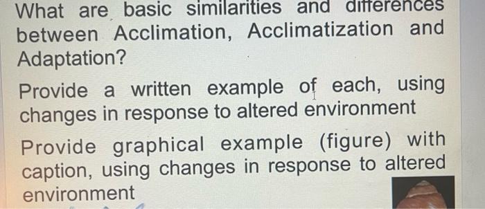 Solved What are basic similarities and ditterences between | Chegg.com