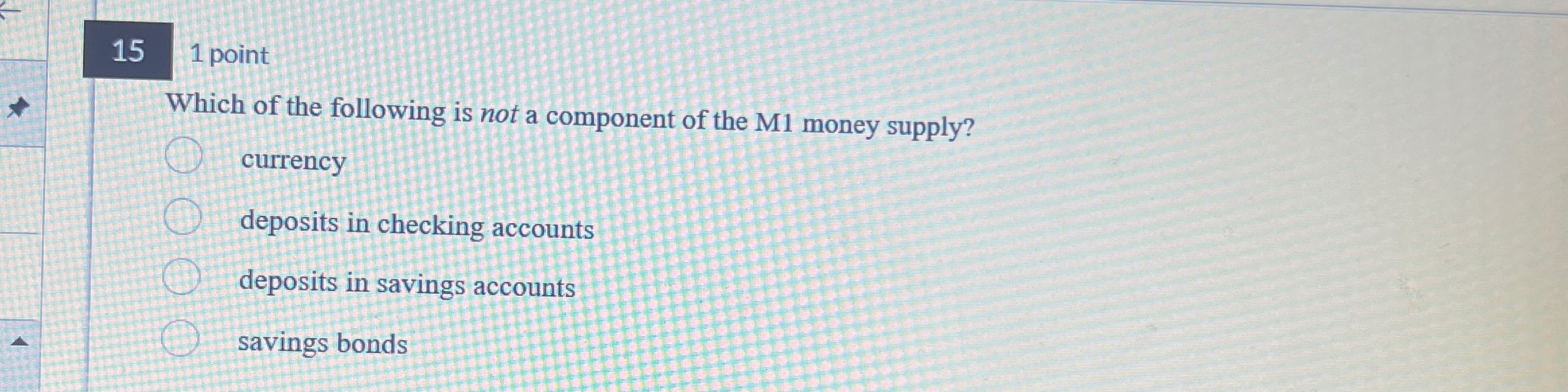 Solved 151 ﻿pointWhich of the following is not a component | Chegg.com