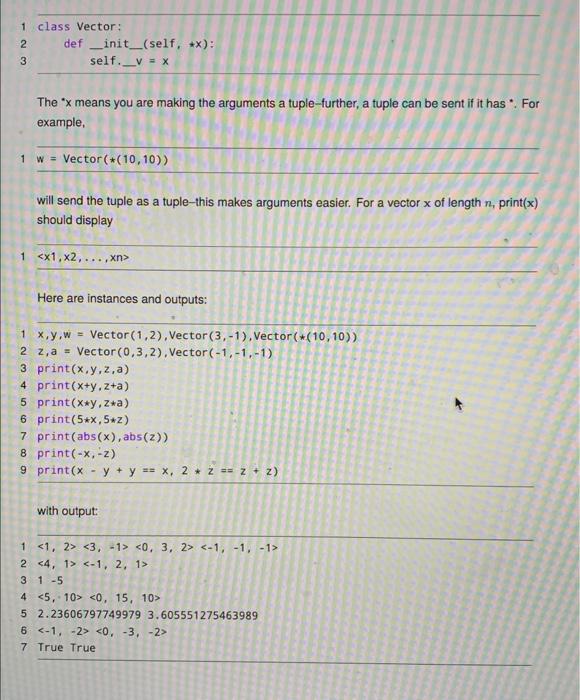 Solved In this problem, you'll implement a mathematical | Chegg.com