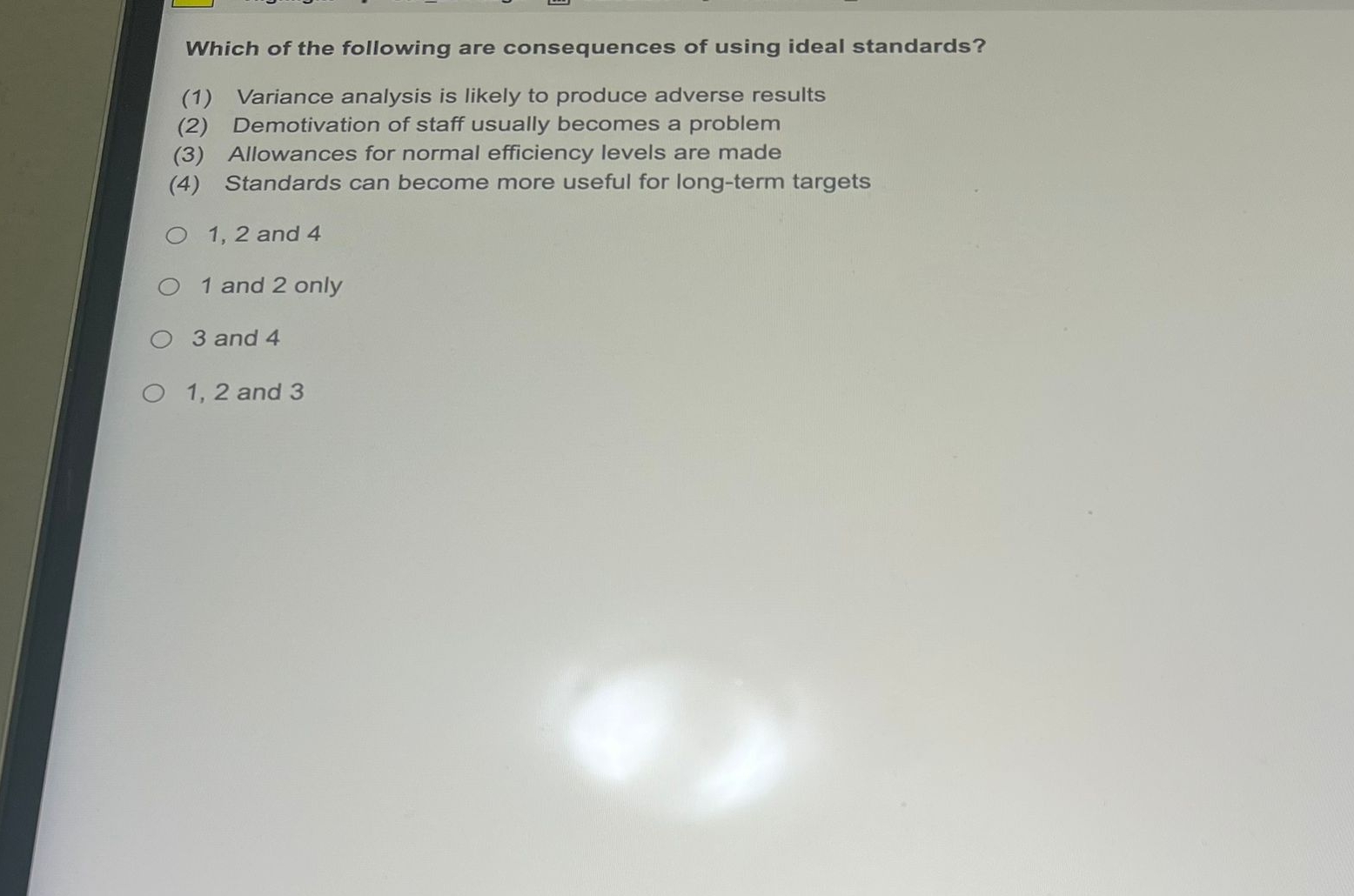 Solved Which of the following are consequences of using | Chegg.com