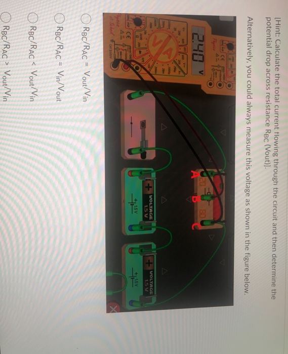 Solved Consider the circuit where point B is a sliding | Chegg.com