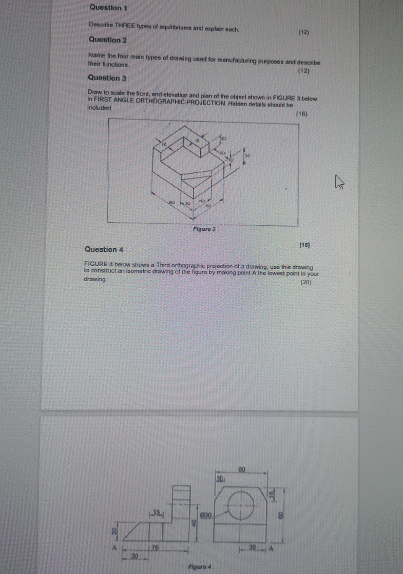 Solved Question 1Describe THREE types of equilibriums and | Chegg.com