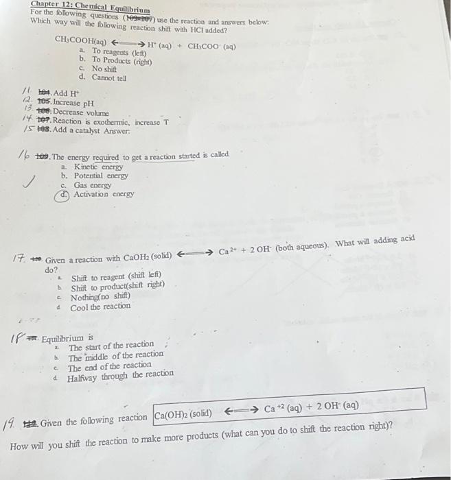 Solved Can you assit me with 2-4 ,8-9, 11-15 multiple choice | Chegg.com